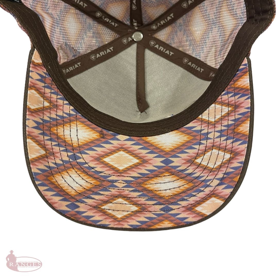 ARIAT AZTEC BLANKET TRUCKER CAP – Ranges Country