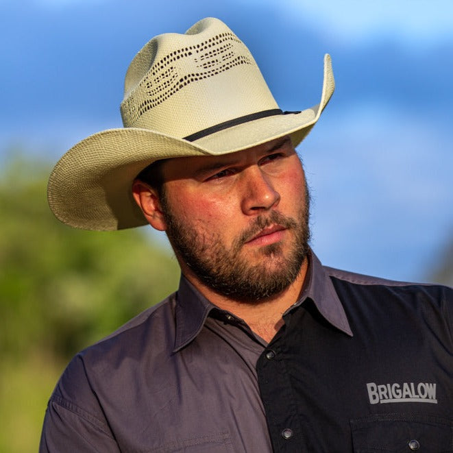 BRIGALOW BRONCO OFF WHITE HAT – Ranges Country