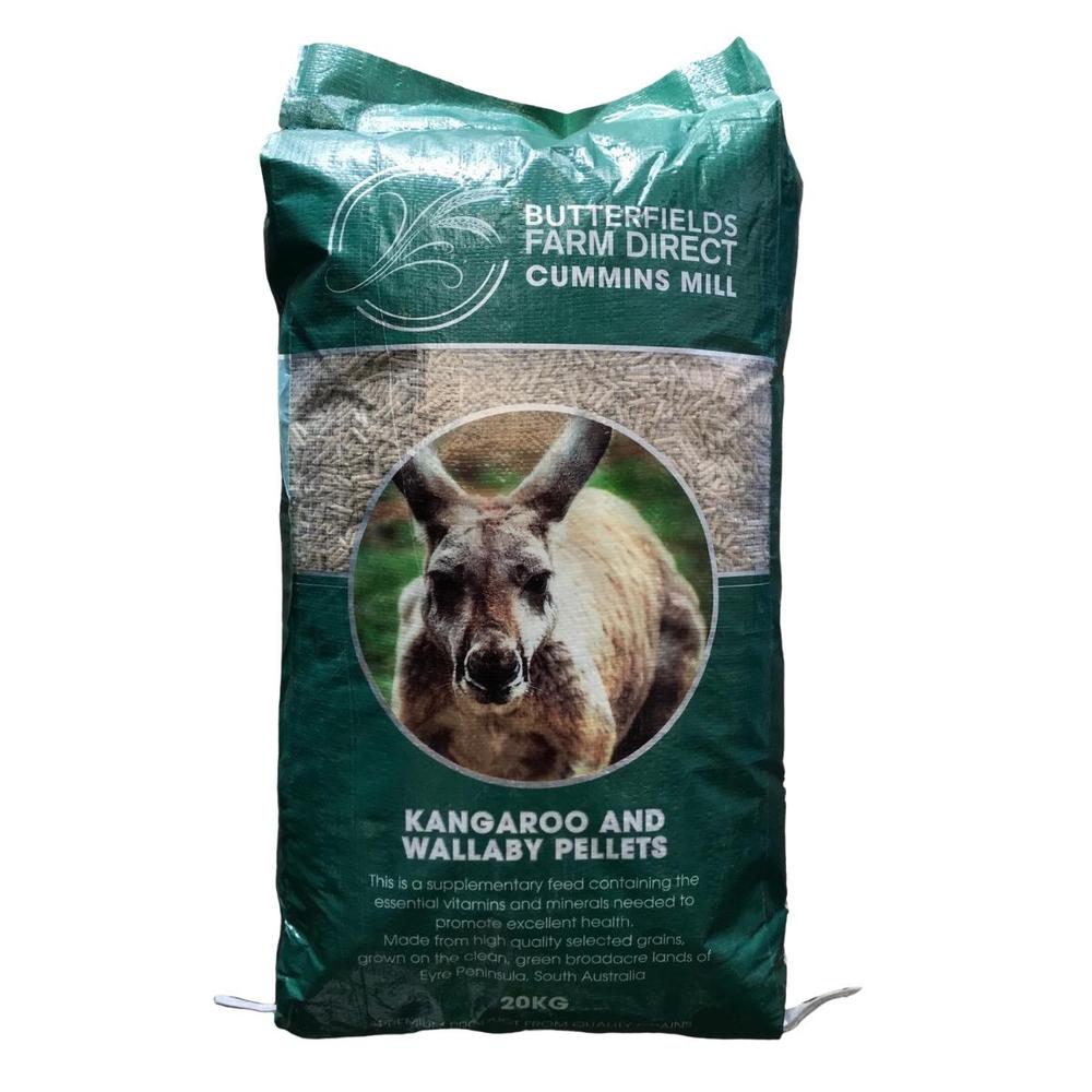CUMMINS KANGAROO PELLETS 20KG – Ranges Country