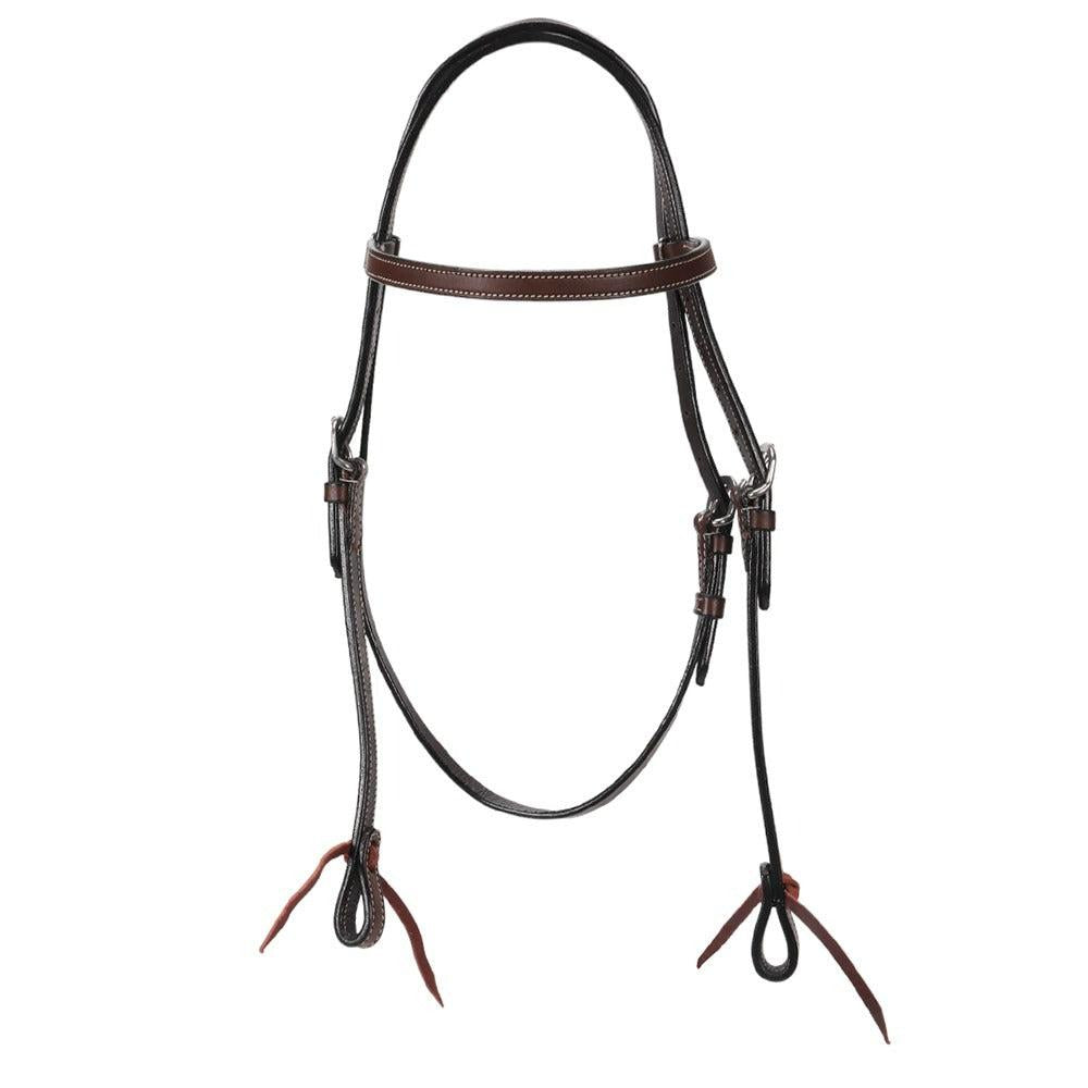 FORT WORTH 5/8in LEATHER BRIDLE – Ranges Country