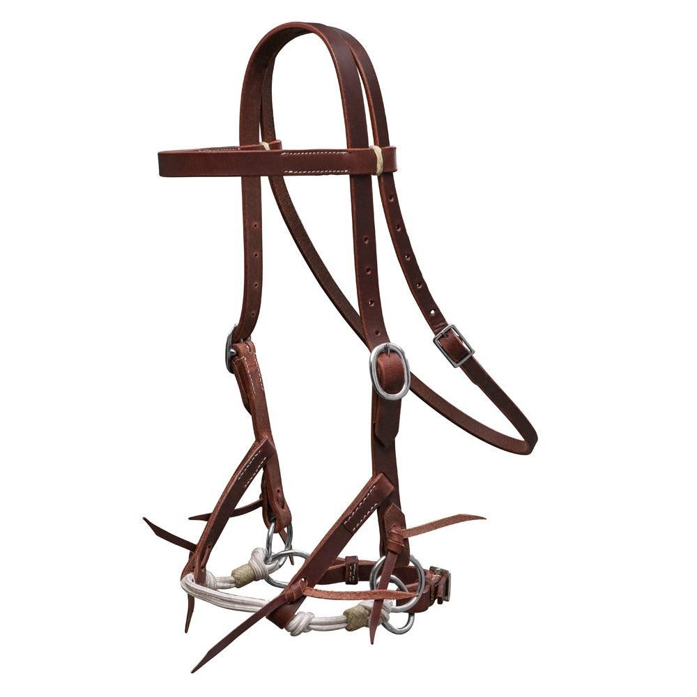 FORT WORTH BITLESS BRIDLE – Ranges Country