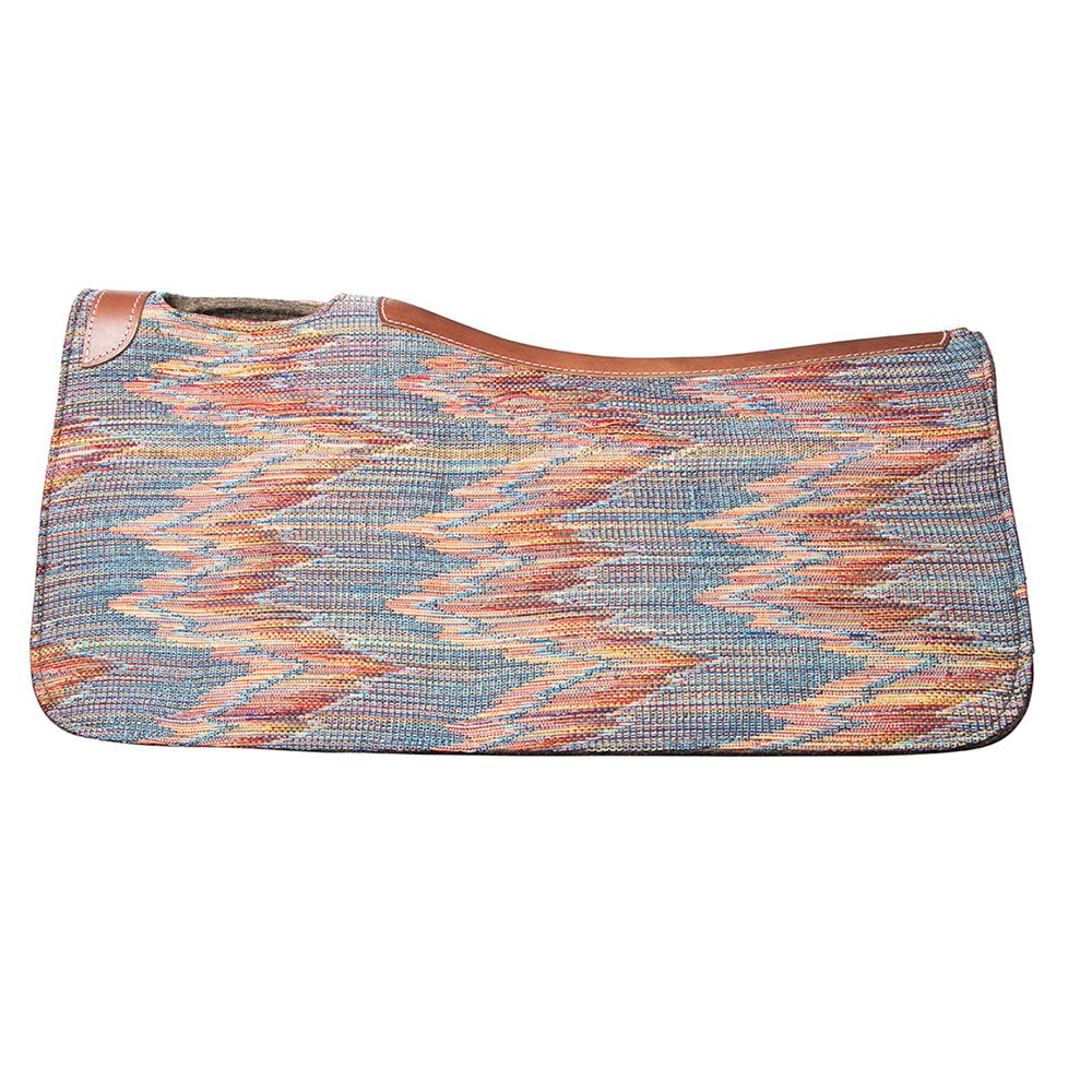 FORT WORTH CONTOURED 1/2in MULTI COLOURED SADDLE PAD – Ranges Country