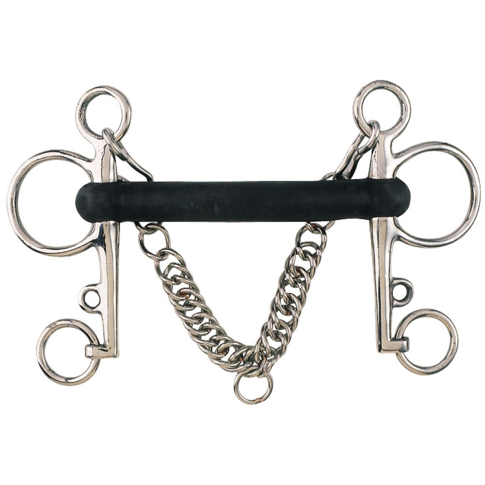 HARD RUBBER PELHAM BIT – Ranges Country