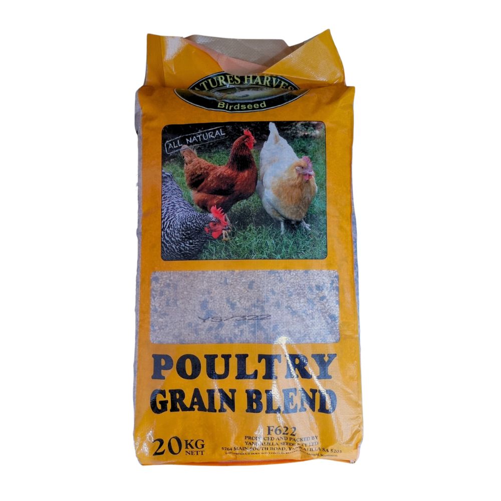 NATURES HARVEST POULTRY GRAIN BLEND 20KG – Ranges Country